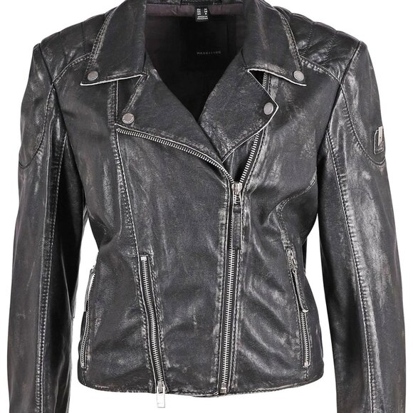 Mauritius | Jackets & Coats | Nwt Reanon Rf Leather Jacket Vintage ...